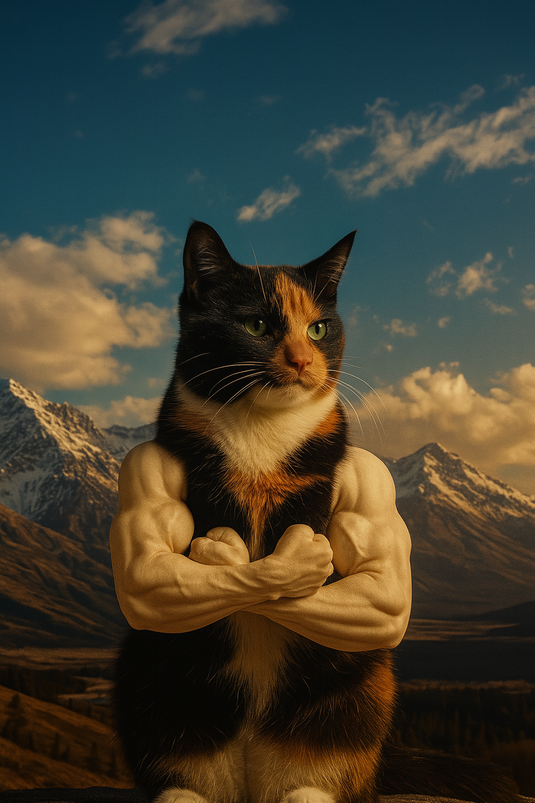 Swole Paws™ | Hilarious Muscle Arms for Cats